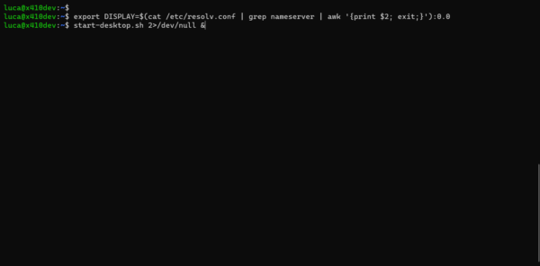 X410 - X Server for Windows 10 and Beyond