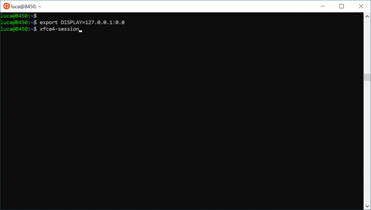 X410 - X Server for Windows 10