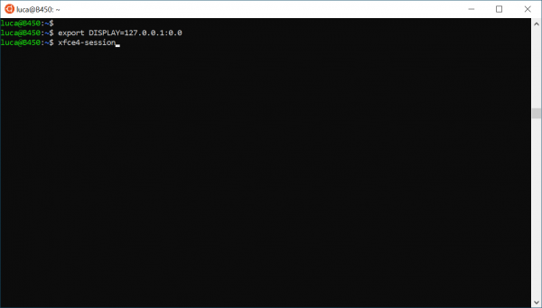 X410 - X Server for Windows 10